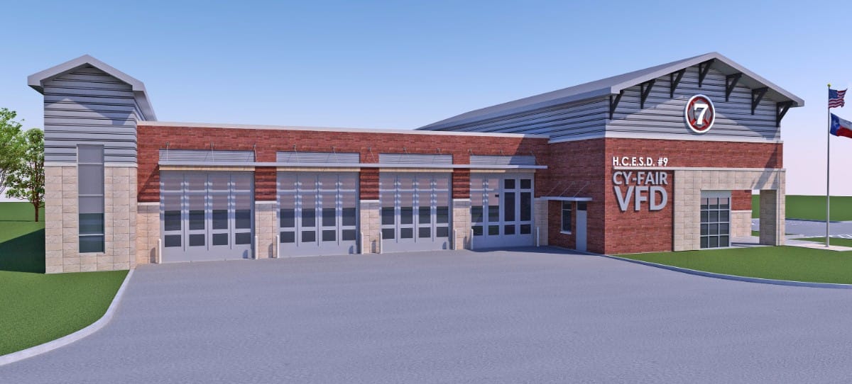 Cy-Fair Fire Station 7 - Martinez Architects