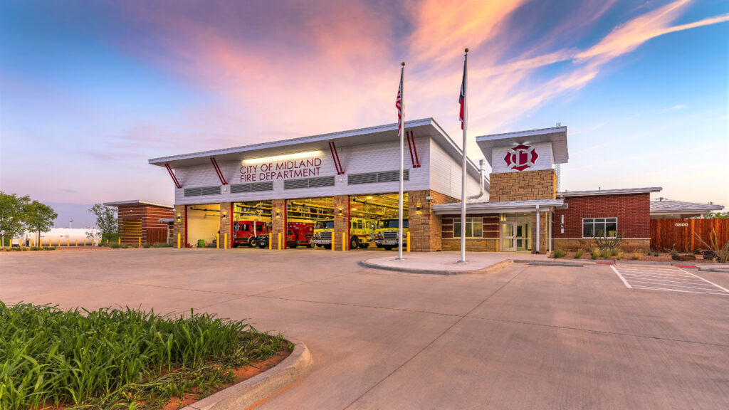 City of Midland Fire Station #11 - Midland, TX 073021 - Martinez Architects